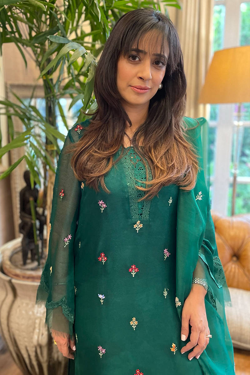 MULTI BOW LONG EMERALD – Auraa Official